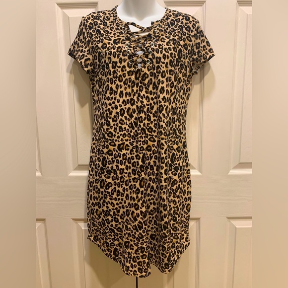 NOBO | Dresses | Cheetah Print Midi Dress | Poshmark